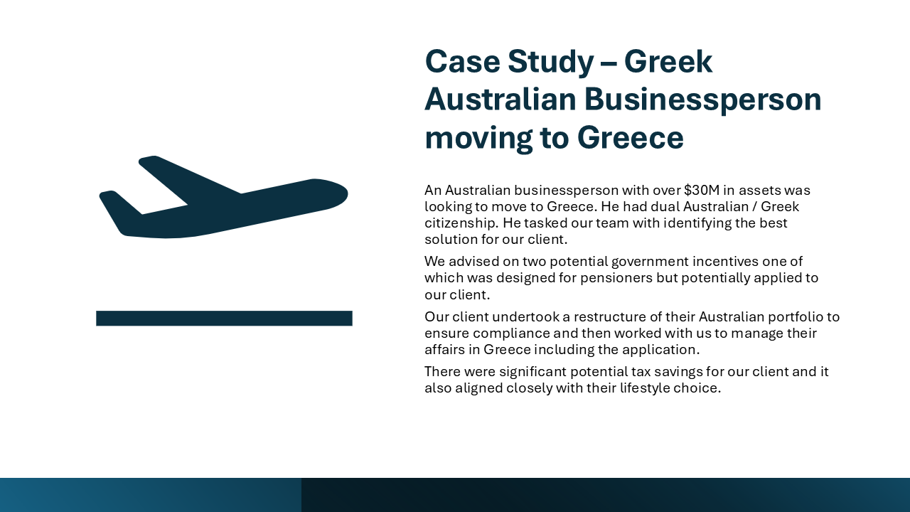 Accounting for Expats in Greece | English Speaking | Double Tax Experts